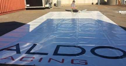 Tarps with Logos - Heavy Duty Tarps