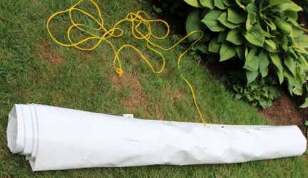 Easy way to install a heavy tarp - Heavy Duty Tarps