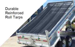 Dump Truck and Trailer Roll Tarp