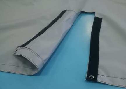 Tarps with Velcro and Flaps - Heavy Duty Tarps