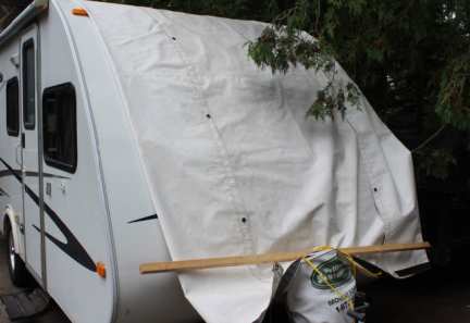 Easy way to install a heavy tarp - Heavy Duty Tarps